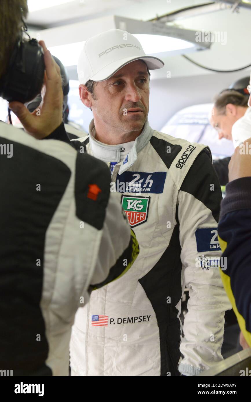 US actor and driver Patrick Dempsey of Racing Proton (Usa) Porsche 911 ...
