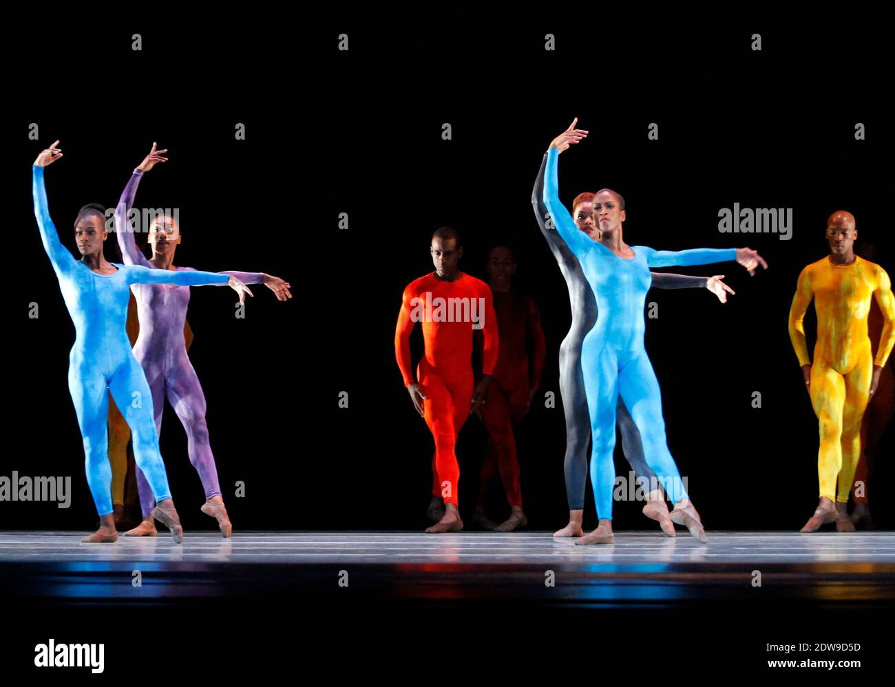 Alvin Ailey dancers rehearse Lincoln Center premiere"Polish Pieces" by ...