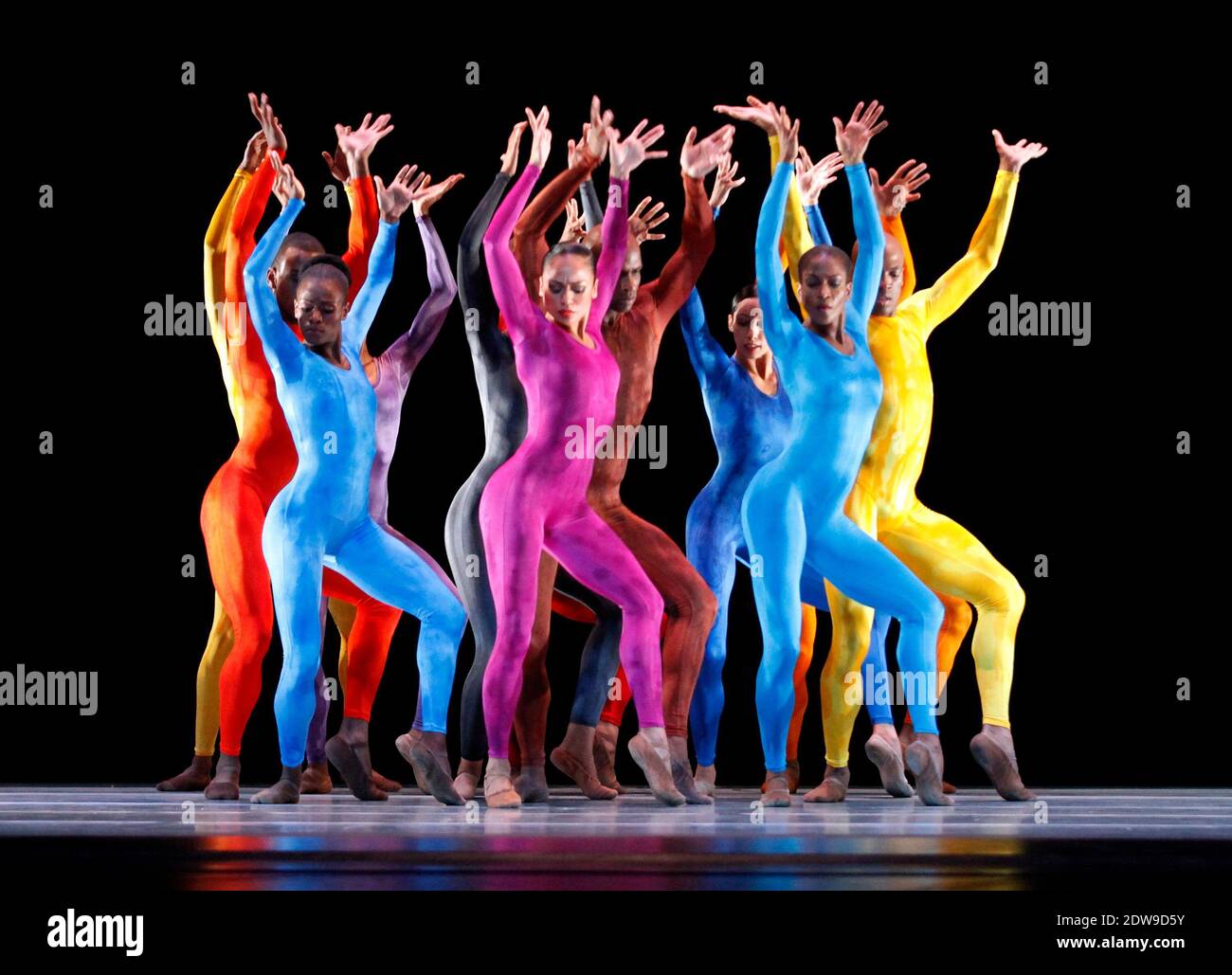 Alvin Ailey dancers rehearse Lincoln Center premiere"Polish Pieces" by ...