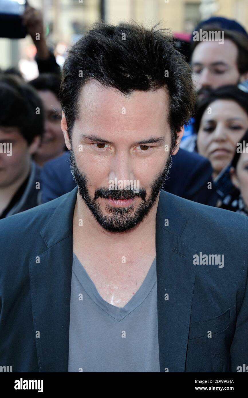 Keanu Reeves attends the Side By Side premiere part of the Champs ...
