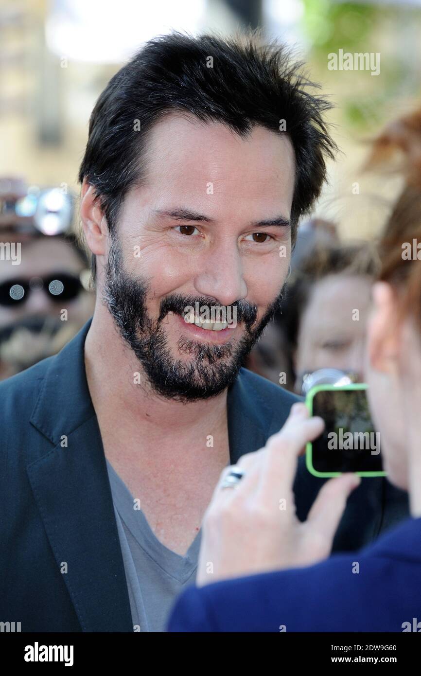 Keanu Reeves attends the Side By Side premiere part of the Champs ...