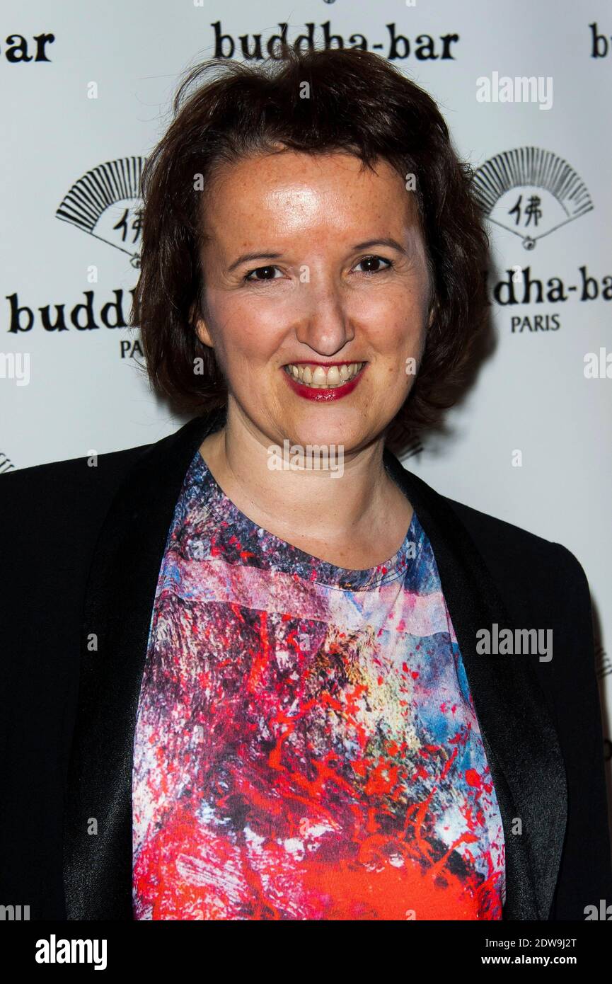Anne Roumanoff attending the cocktail for the new book of Laurent ...