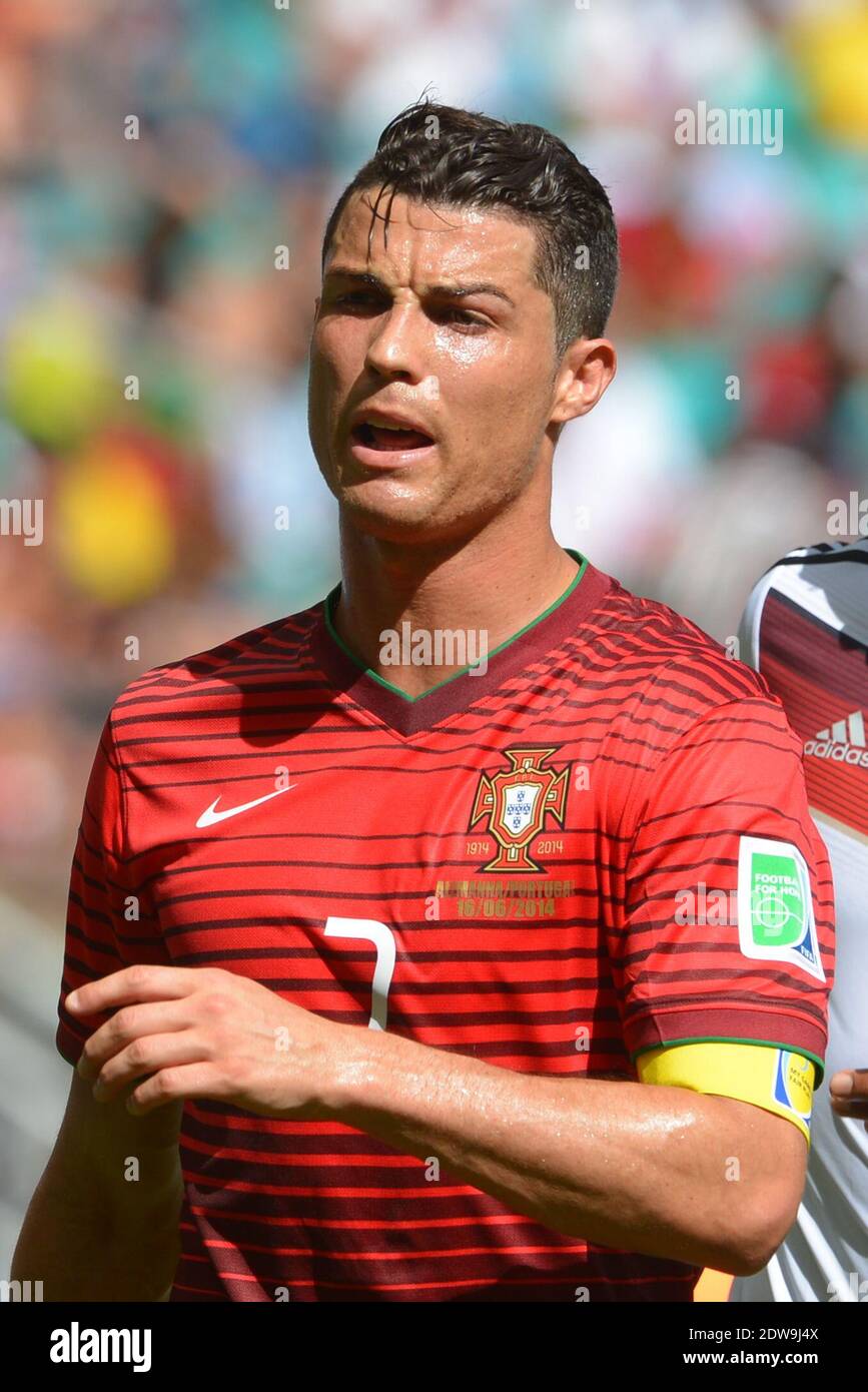 Portugal's Cristiano Ronaldo during soccer World Cup 2014 First round ...