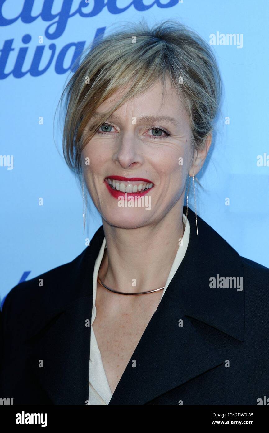 Karin Viard attending the On A Failli Etre Amies during the Champs ...