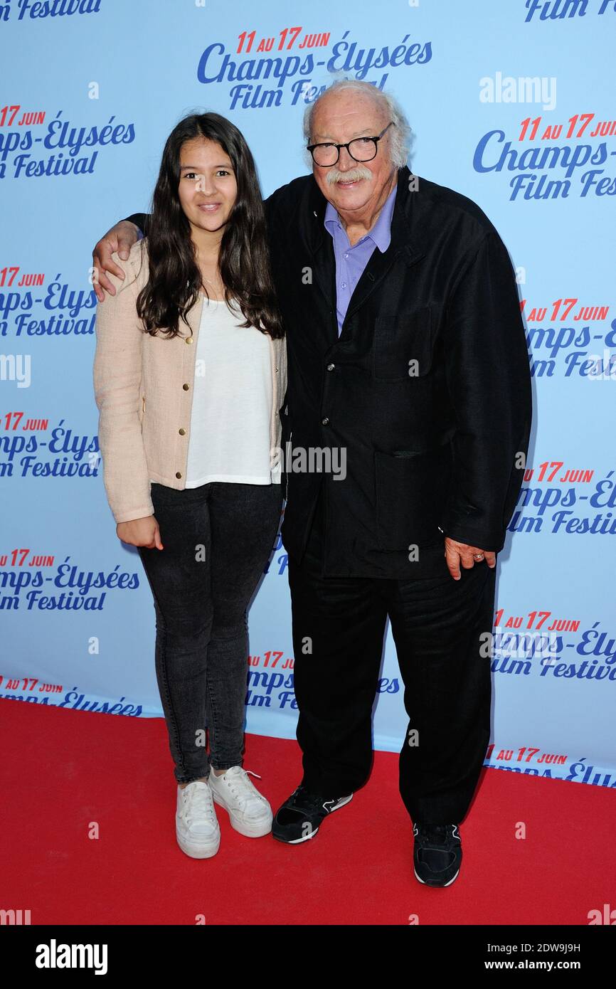 Jean Becker attending the Toiles Enchantees evening during the Champs ...