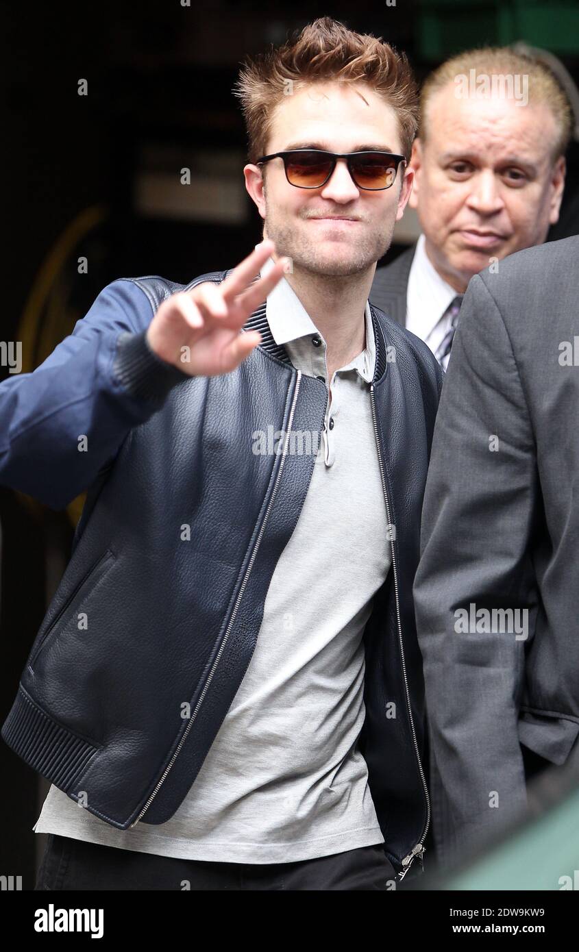 British actor Robert Pattinson is appearing on the TV show "Good ...
