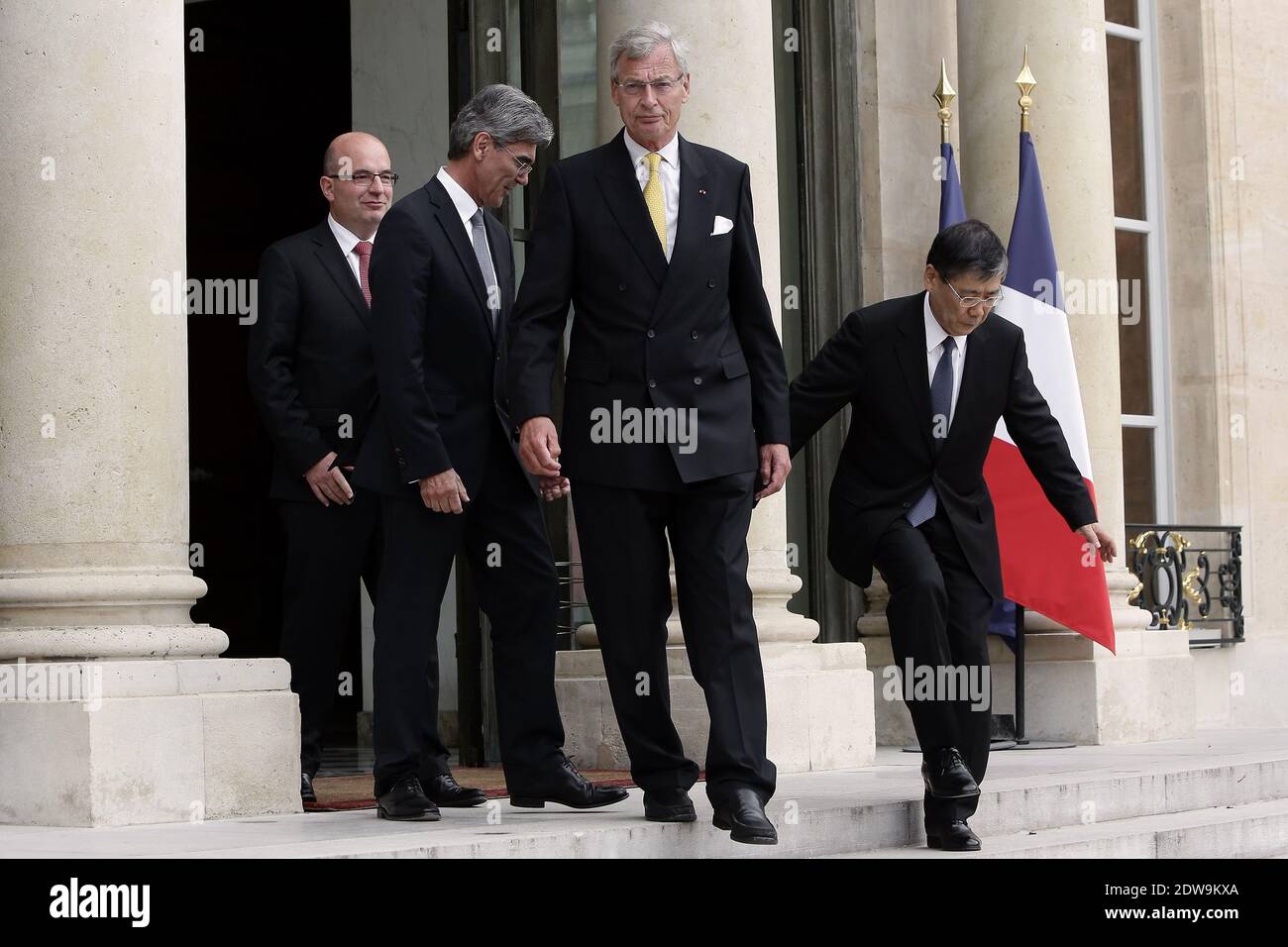 Chairman of the supervisory board of siemens ag hi-res stock ...