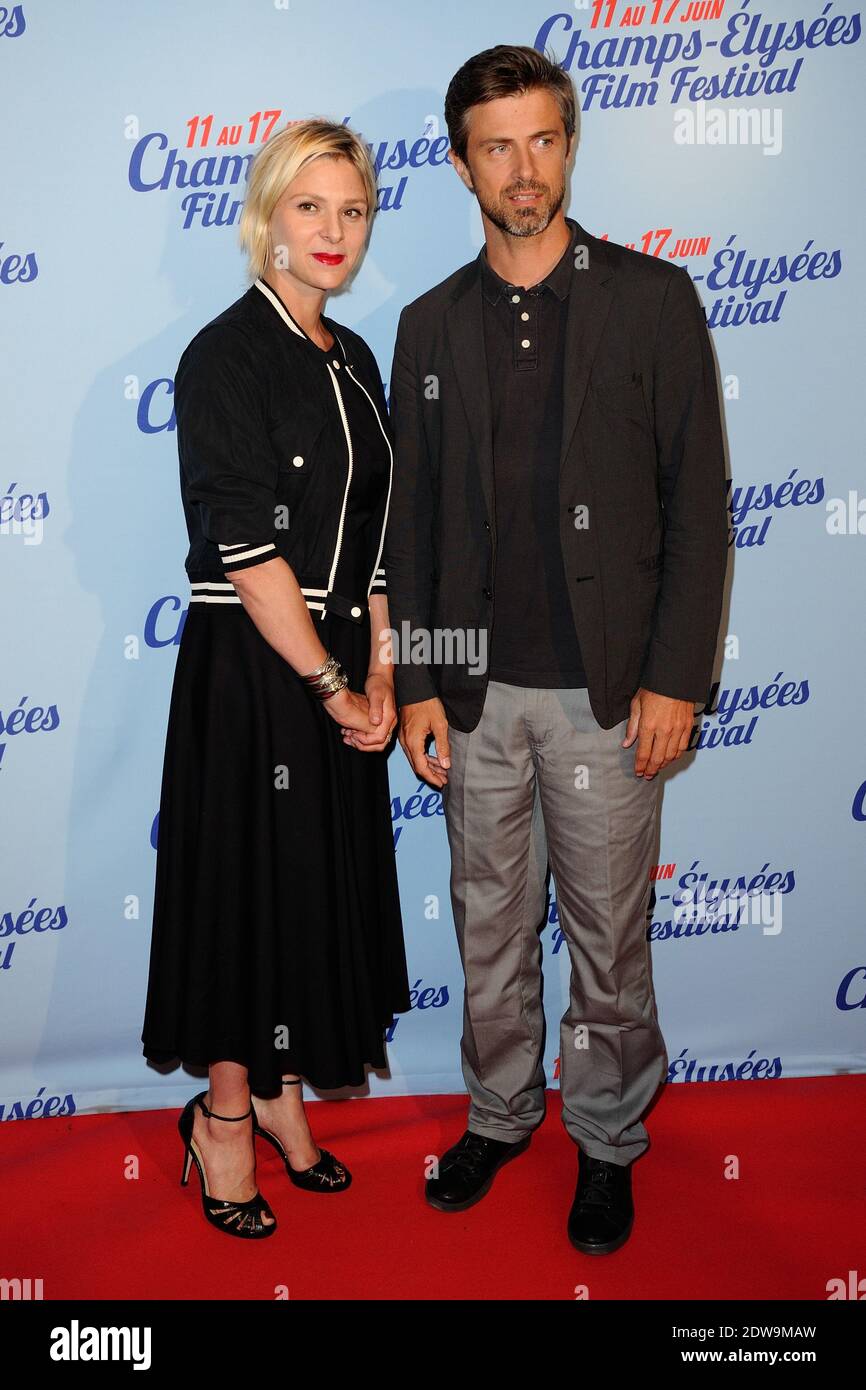 Sophie Cattani and Kim Rossi Stuart attending the L Ex de Ma Vie ...