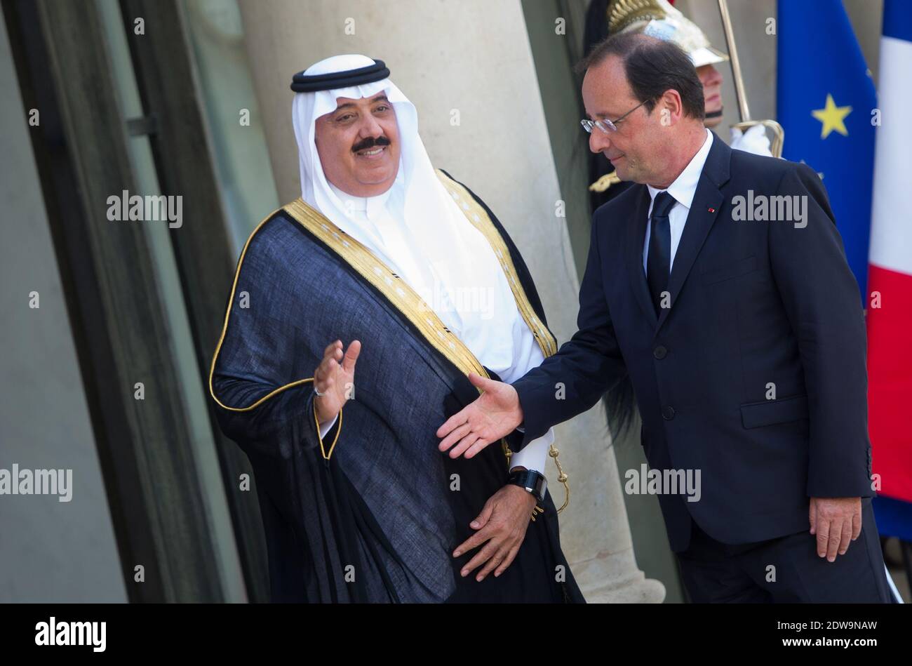 Welcome saudi crown prince hi-res stock photography and images - Alamy