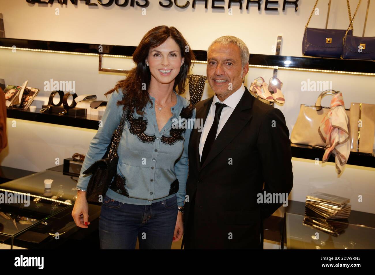 Caroline Barclay and Bruno Bensoussan attending the 'Jean-Louis ...