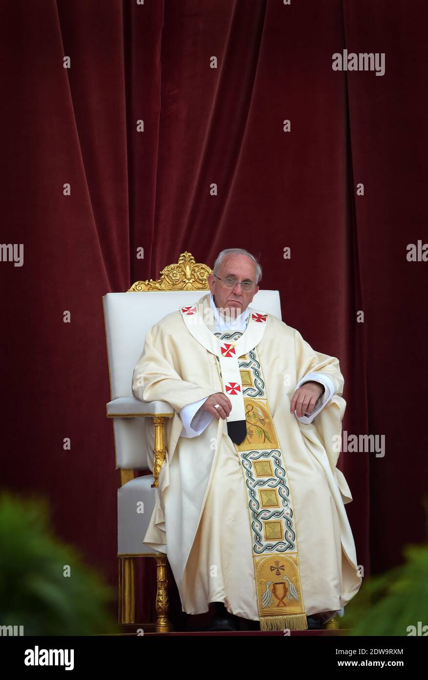Pope Francis celebrates the Corpus Domini ceremony at San Giovanni in ...