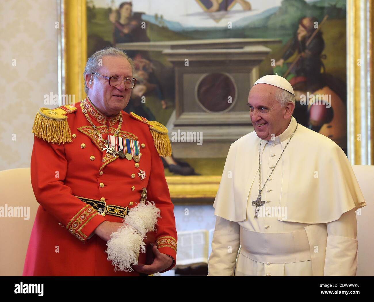 Pope Francis receives the Grand Master of the Sovereign Order of Malta ...