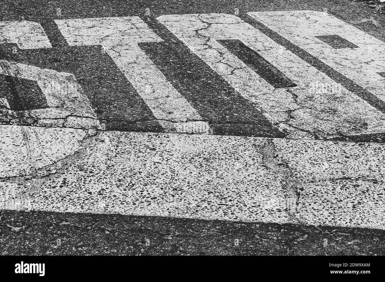 Full Stop Sign Black and White Stock Photos & Images - Alamy