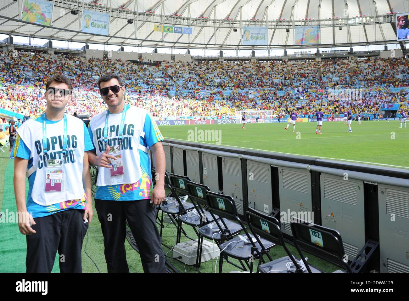 Doping control officers hi-res stock photography and images - Alamy