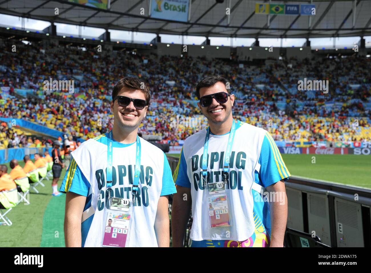 Doping control officers hi-res stock photography and images - Alamy
