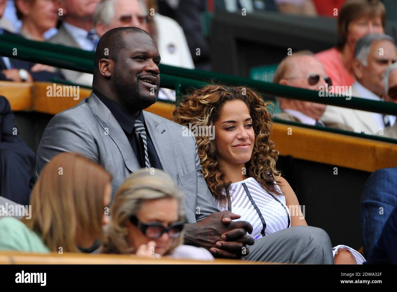 Laticia Rolle And Shaquille Oneal High Resolution Stock Photography and ...