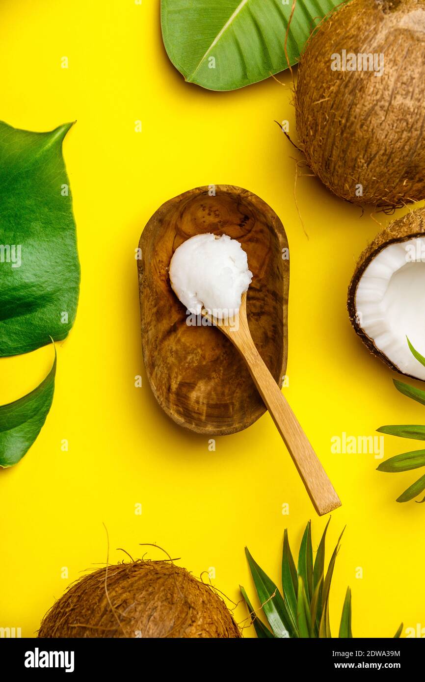 Benefits of coconut leaves hi-res stock photography and images - Alamy