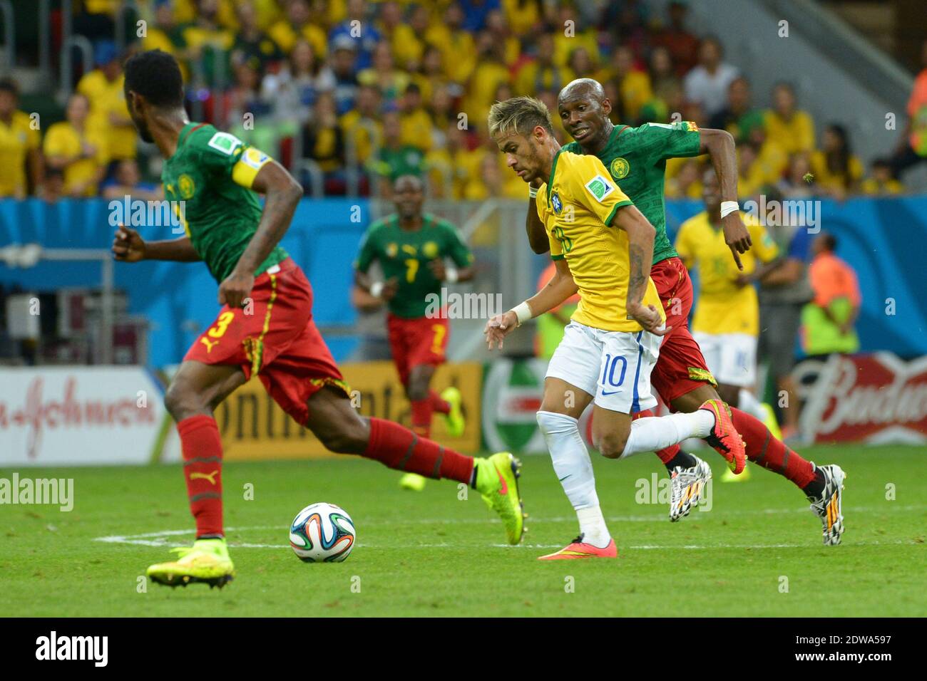 Soccer fifa world cup 2014 group cameroon 1 4 brazil hi-res stock ...
