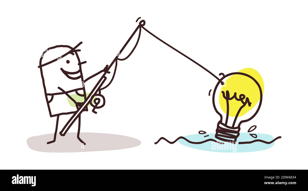 Working occupation fishing Stock Vector Images - Alamy