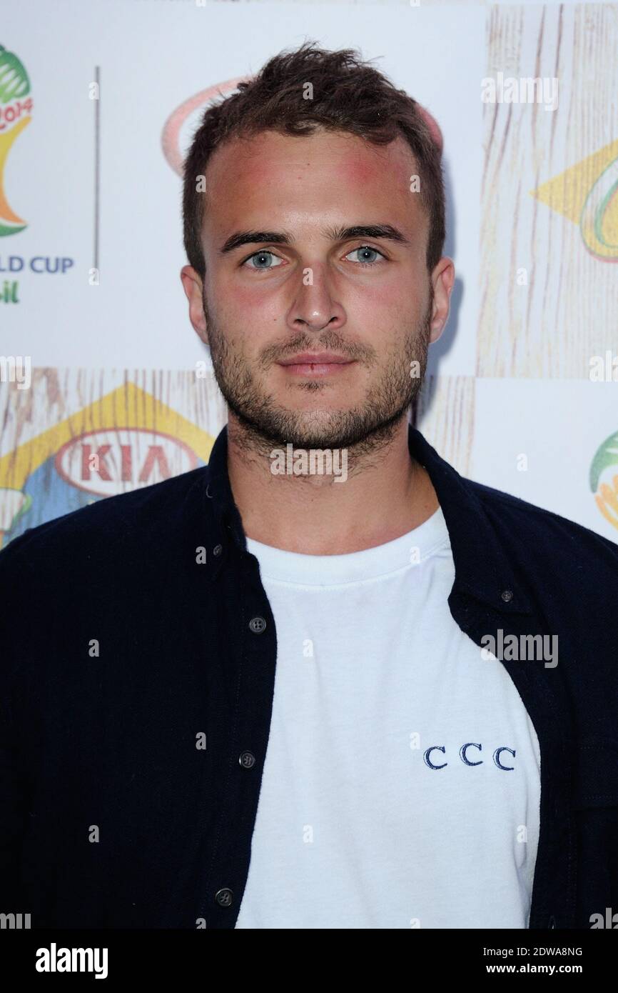 Exclusive. Jonathan Demurger attending the World Cup, France Vs Ecuador ...