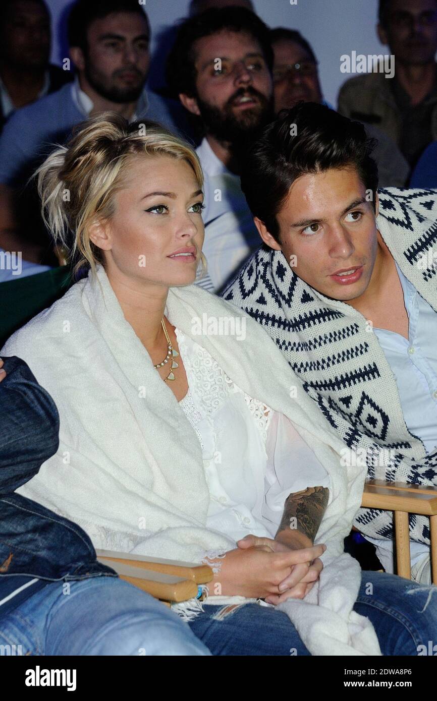 Exclusive. Caroline Receveur and boyfriend Valentin Lucas attending the ...