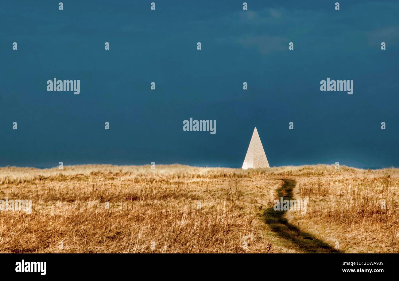 Pyramid, North End, Holy Island Stock Photo - Alamy