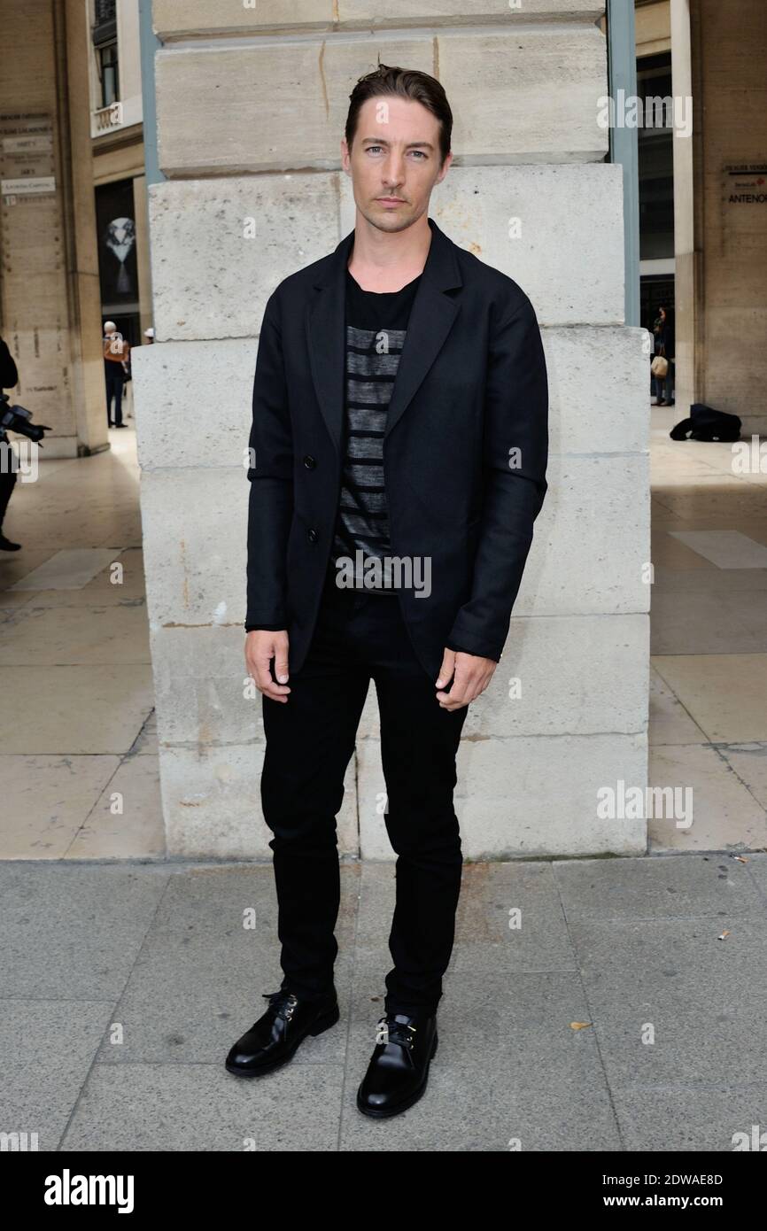 Benn Northover attending Cerruti Spring-Summer 2015 men's collection ...