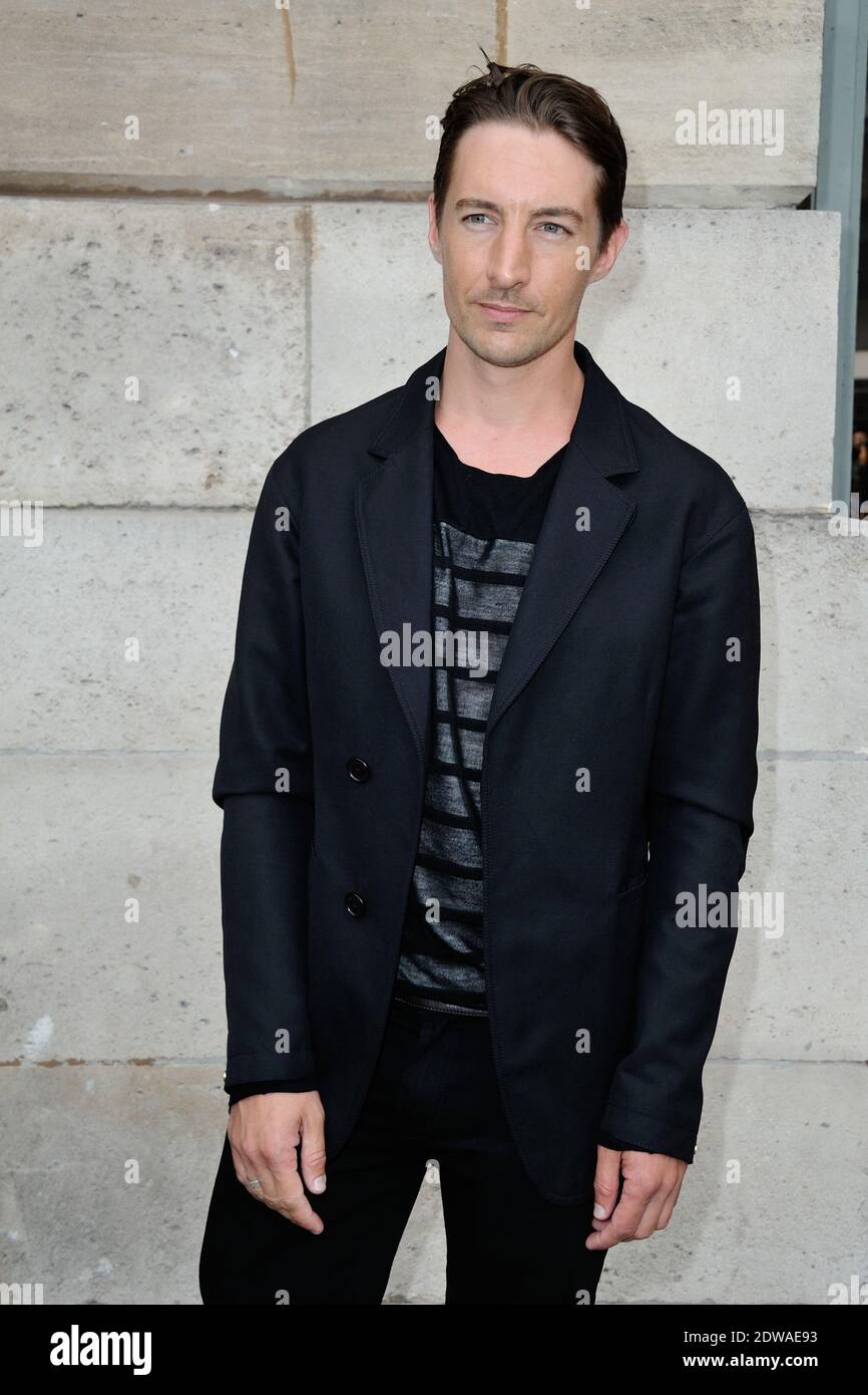 Benn Northover attending Cerruti Spring-Summer 2015 men's collection ...