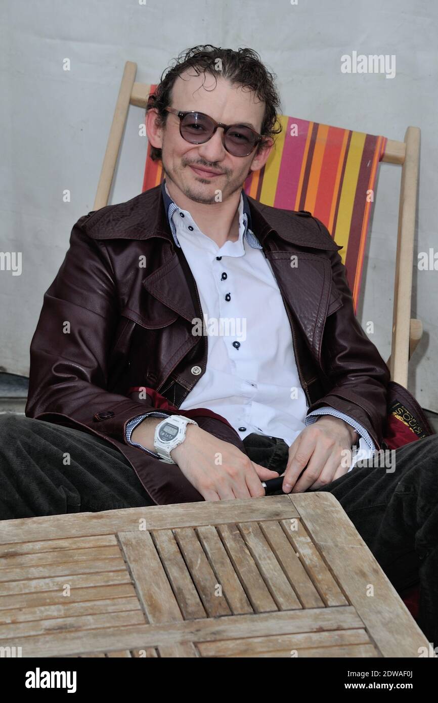 Julien Courbey attending the opening of the 30th Fete des Tuileries ...