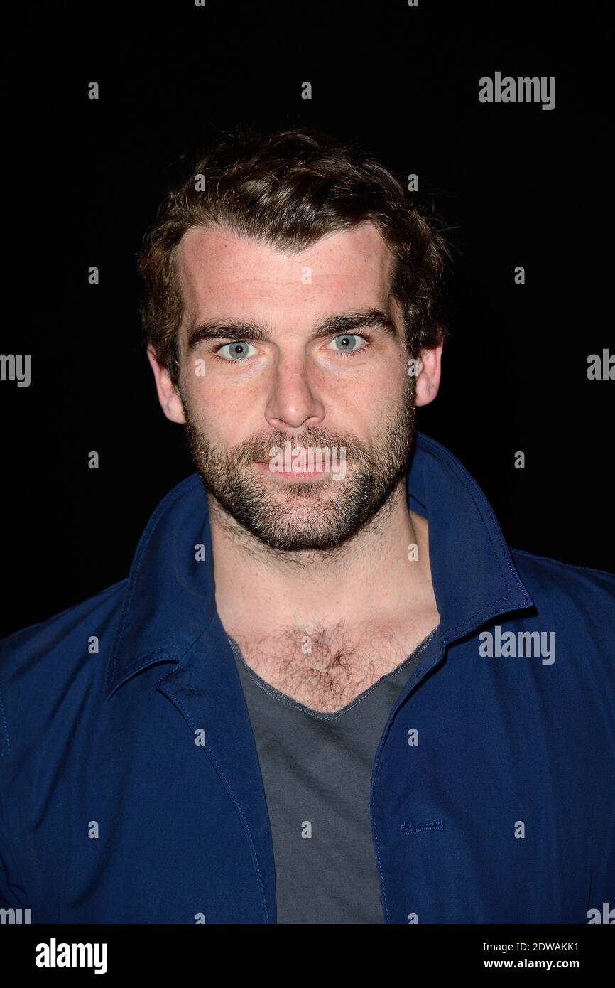 Stanley Weber attending Agnes B's Spring-Summer 2015 Men's Wear ...