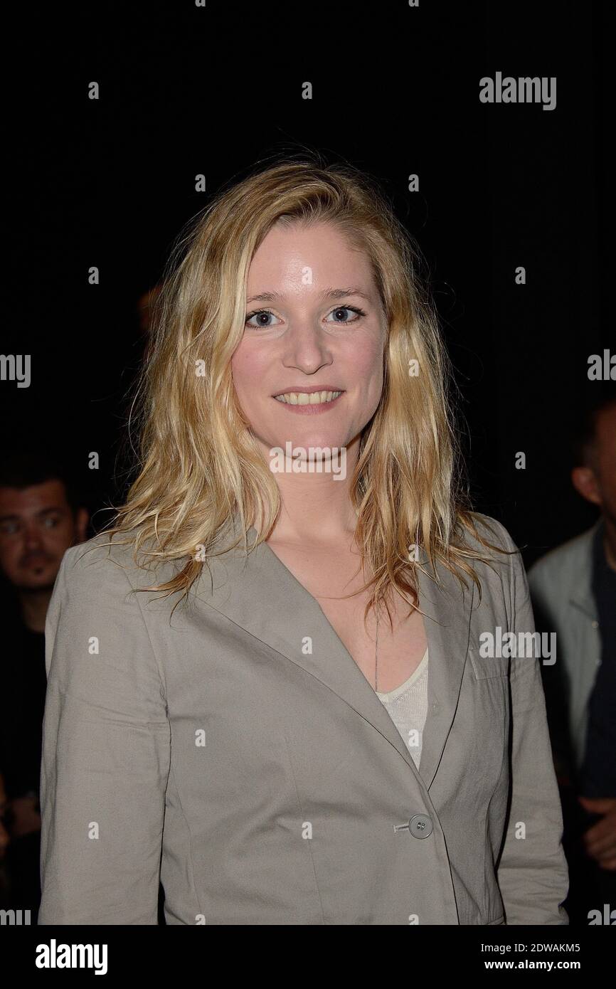 Natacha Regnier attending Agnes B's Spring-Summer 2015 Men's Wear ...