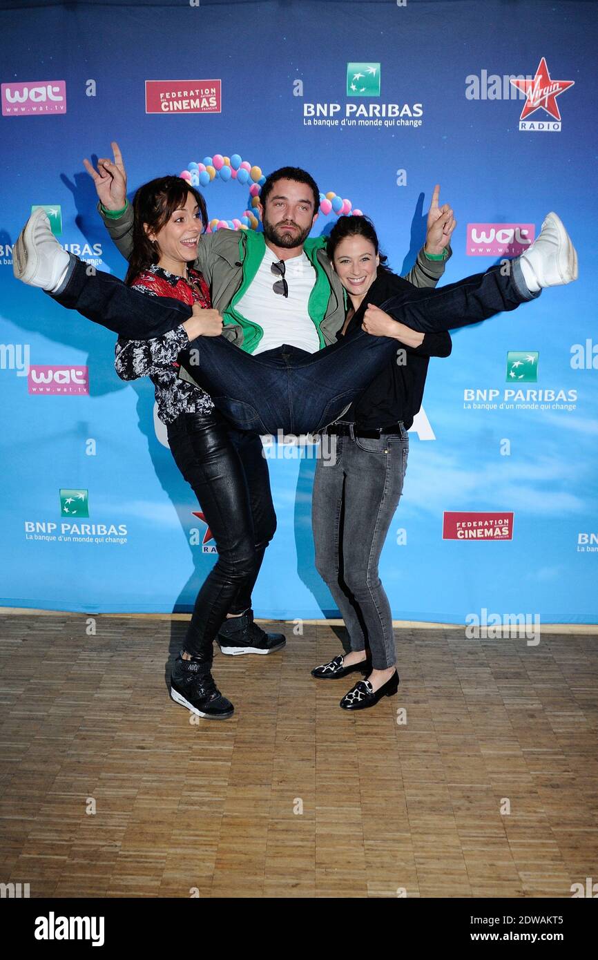 Audrey Dana, Guillaume Gouix and Melanie Bernier attending the ...