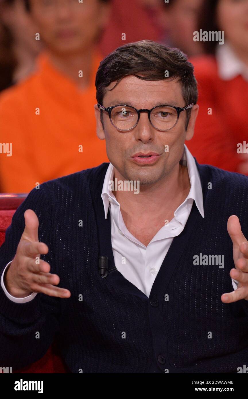 Choreographer Stephane Jarny at the taping of Vivement Dimanche on June ...