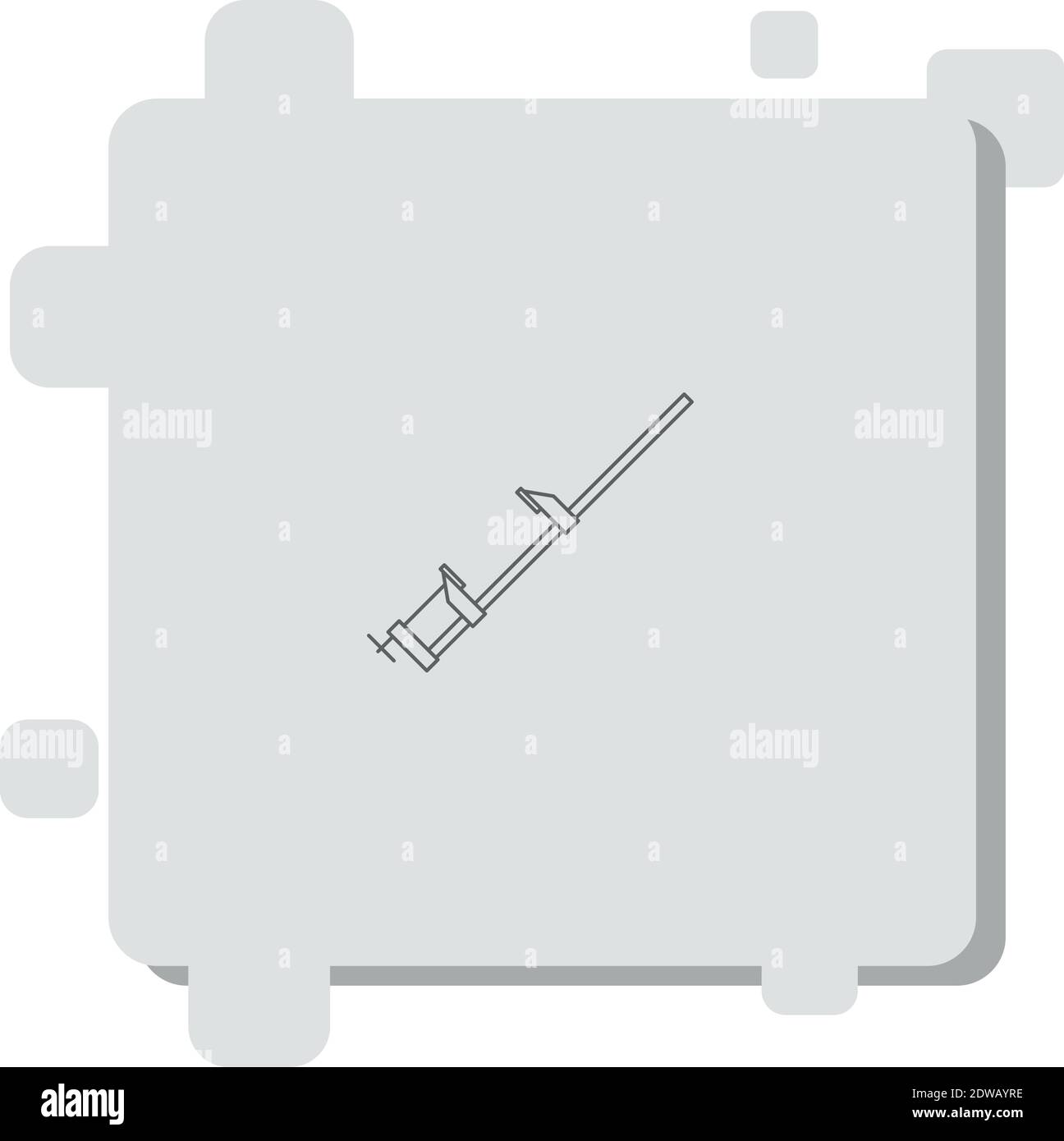 press tool outline vector icon modern simple vector illustration Stock ...