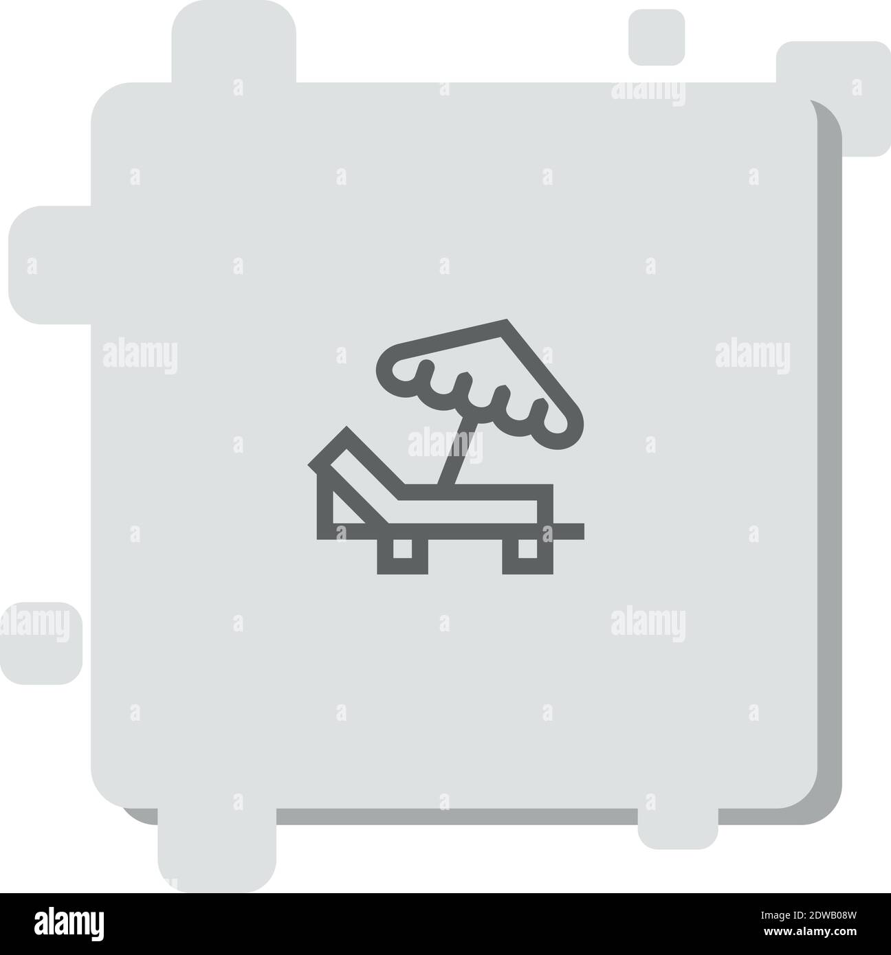 Sunbed vector icon modern simple vector illustration Stock Vector Image ... Sunbed vector icon modern simple vector illustration Stock Vector Image ...