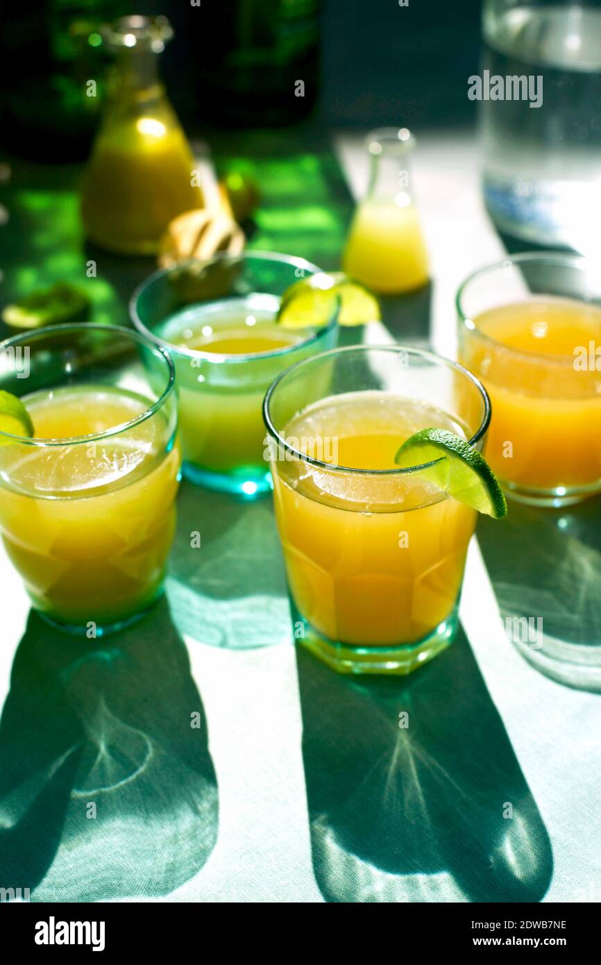 Homemade Ginger Beer Stock Photo - Alamy