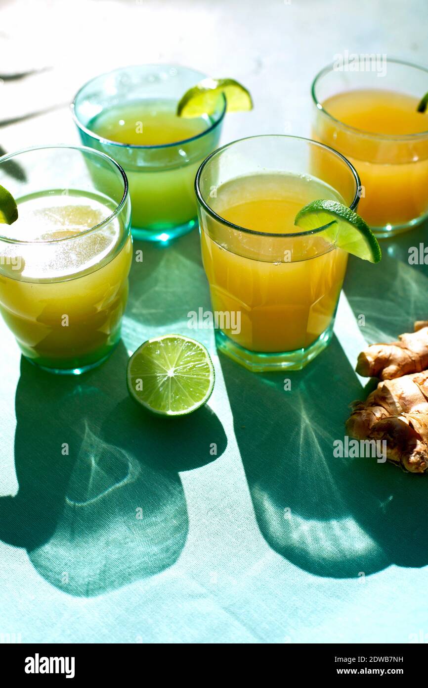Homemade Ginger Beer Stock Photo - Alamy