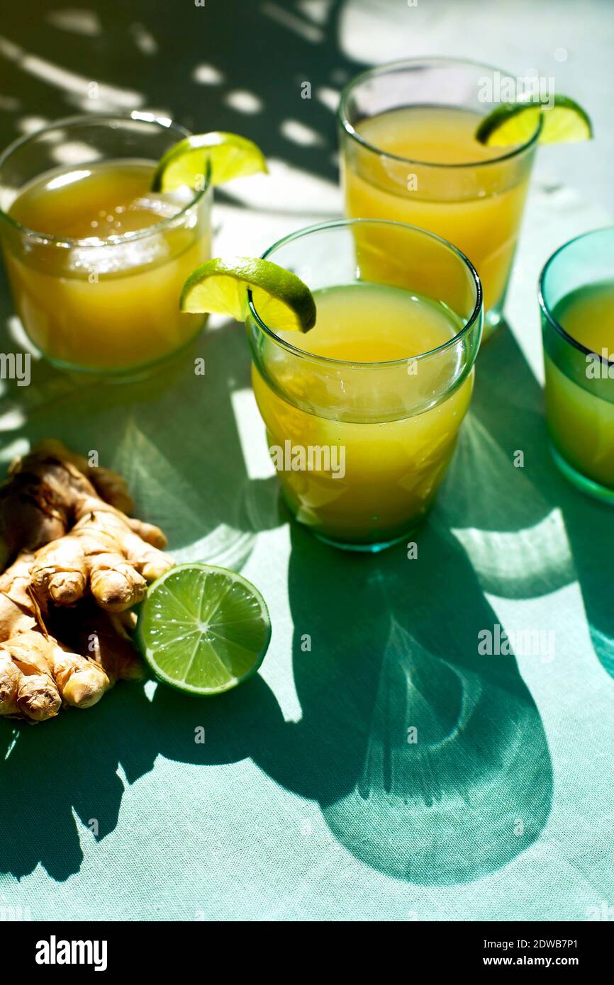 Homemade Ginger Beer Stock Photo - Alamy