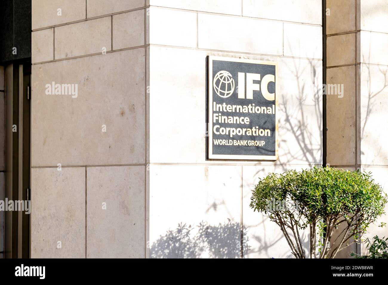 Washington, DC, USA- January12, 2020: IFC (International Finance ...