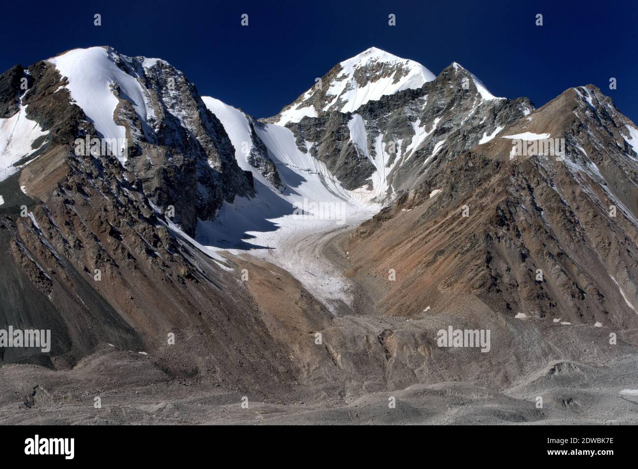 Mt Altai Tavan Bogd Stock Photo - Alamy