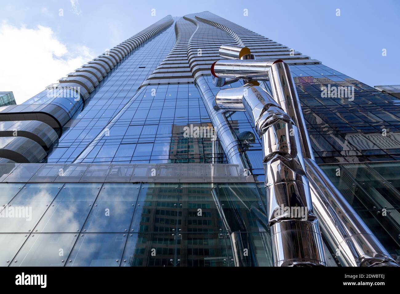Looking up One Bloor building in downtown Toronto, Canada Stock Photo ...
