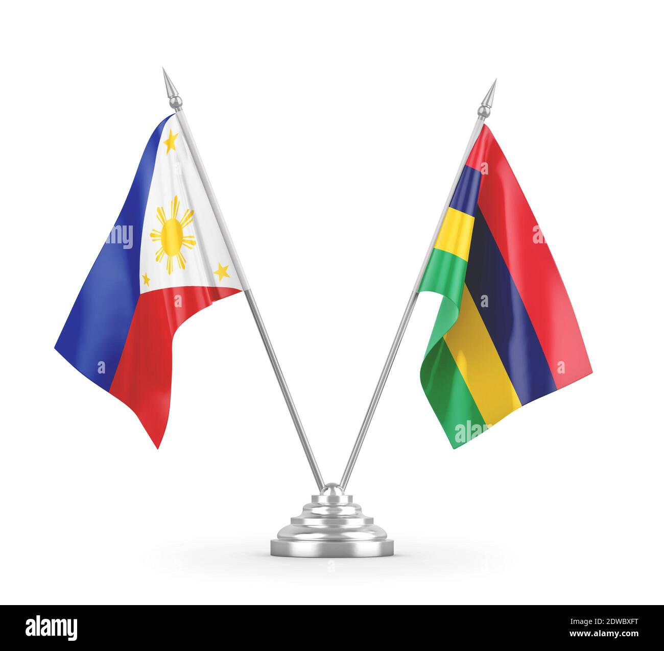 Mauritius philippines flag Cut Out Stock Images & Pictures - Alamy