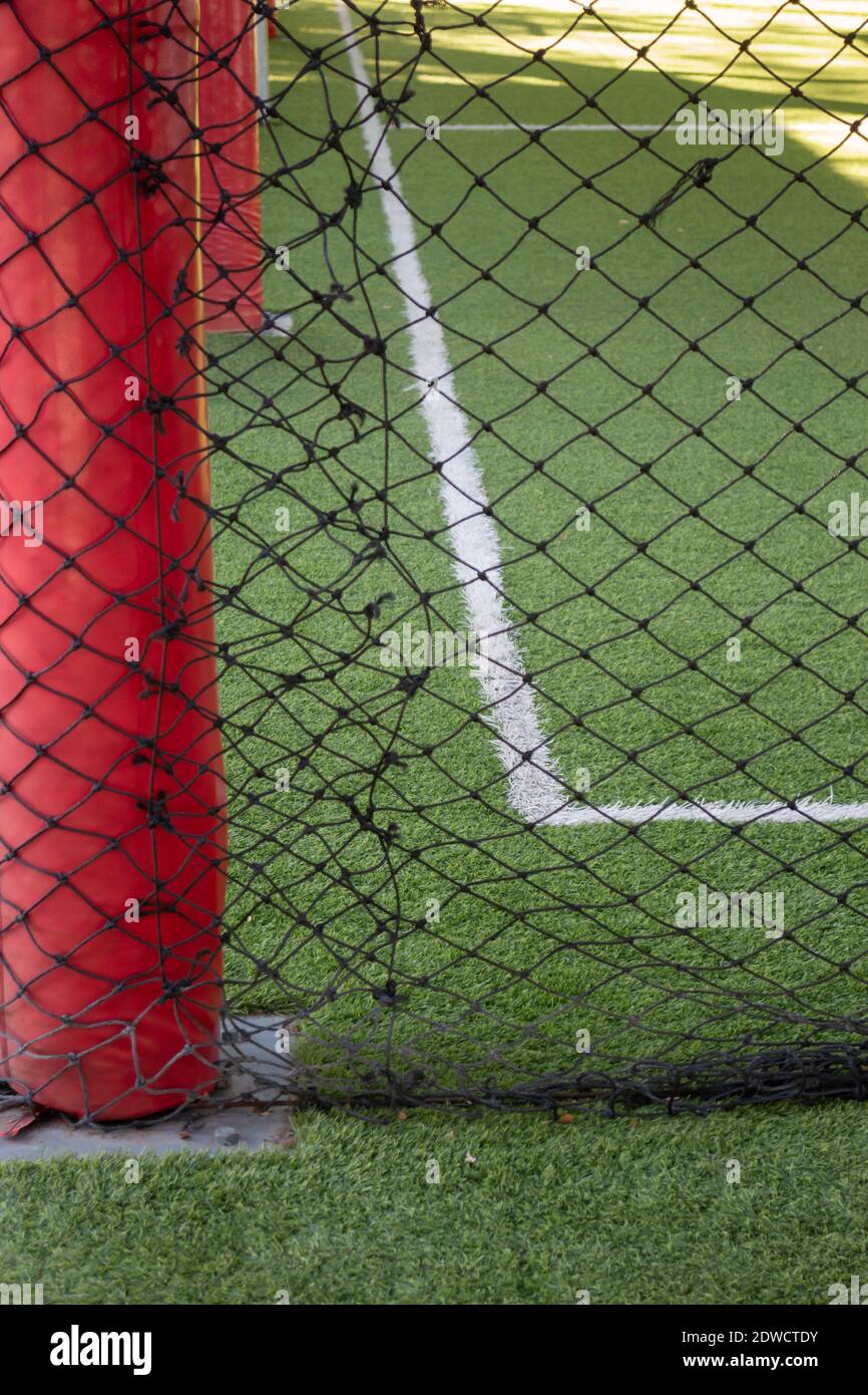 indoor football soccer training field, stock photo Stock Photo - Alamy