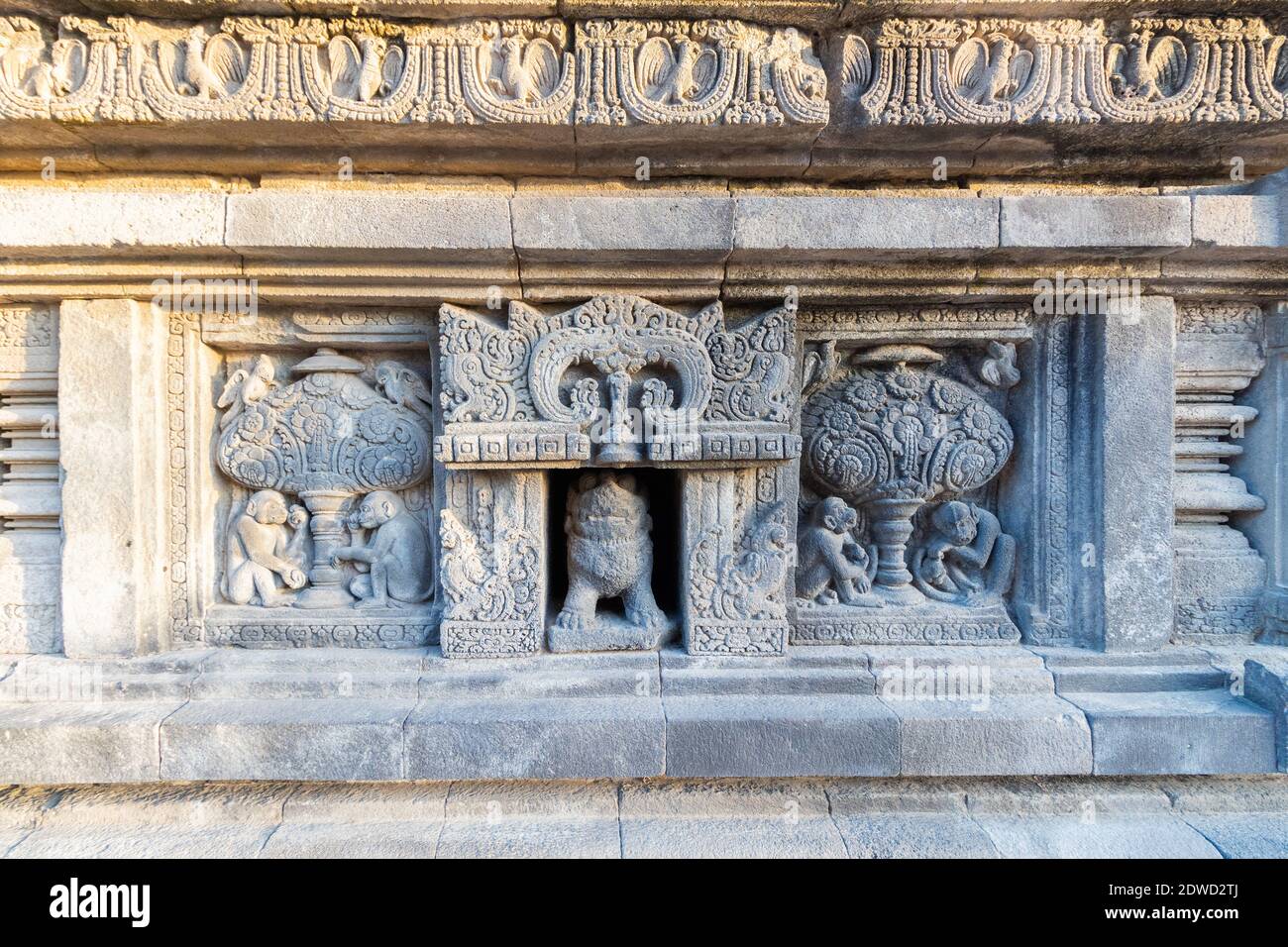 The ancient Prambanan Temple in Java, Indoenesia Stock Photo - Alamy