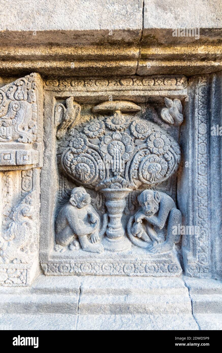 The ancient Prambanan Temple in Java, Indoenesia Stock Photo - Alamy