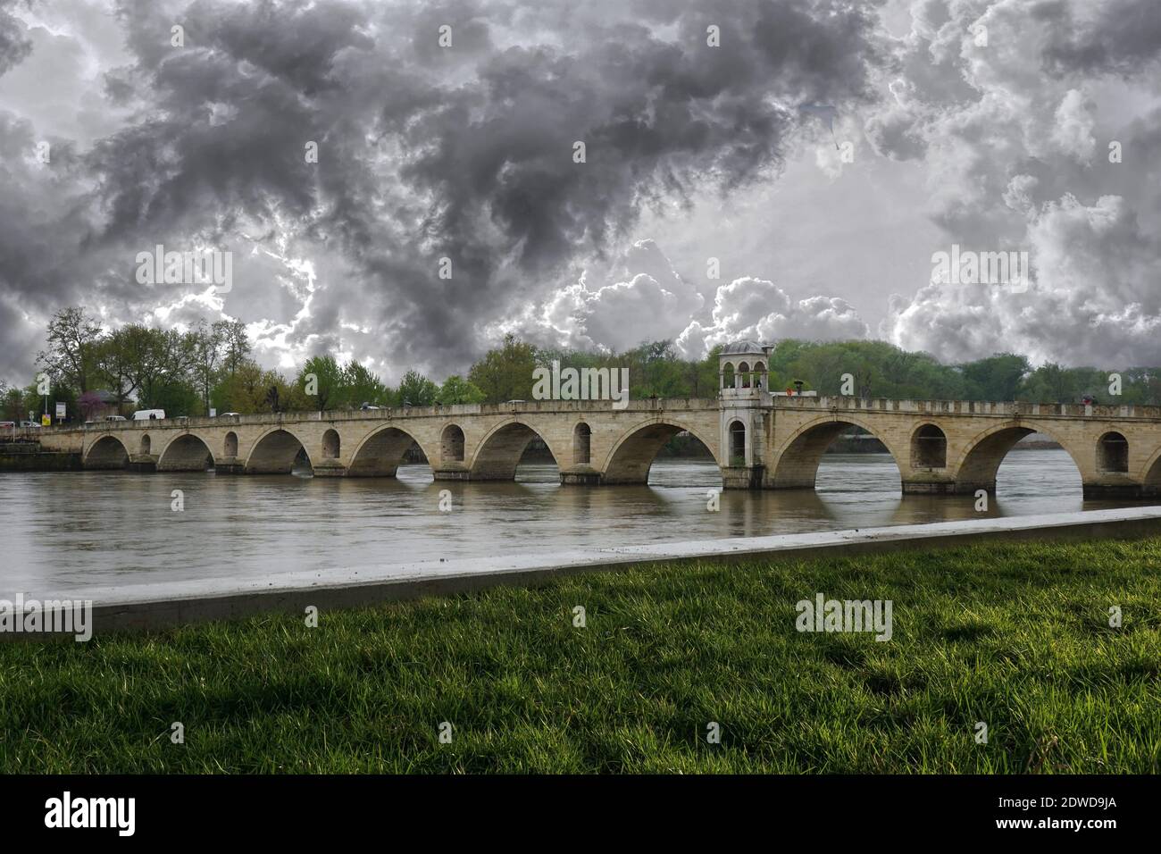 Meric river bridge hi-res stock photography and images - Alamy