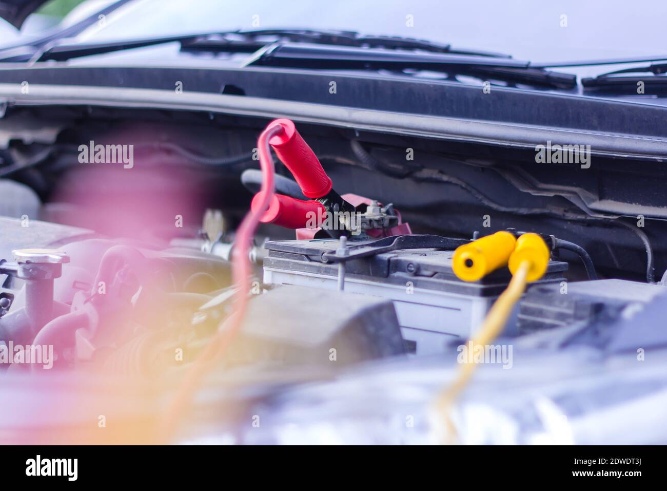 Broken power cables hi-res stock photography and images - Alamy