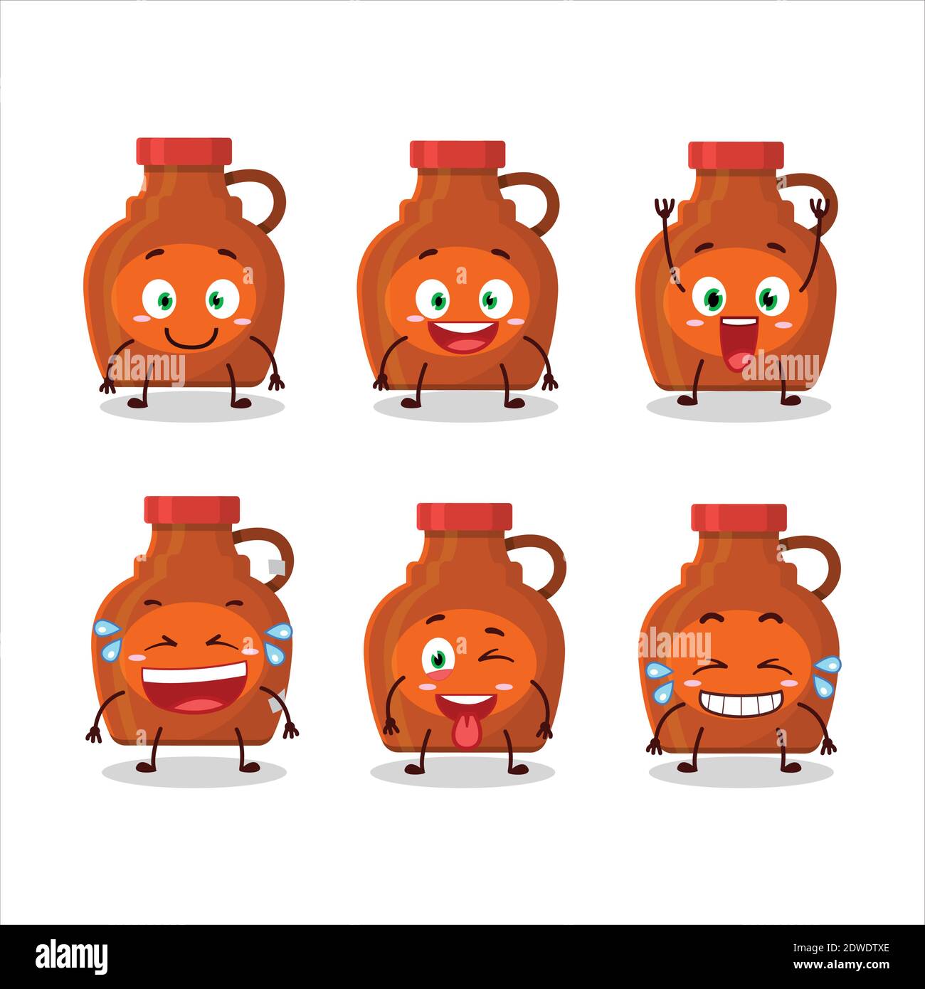 Cartoon Pancake Syrup