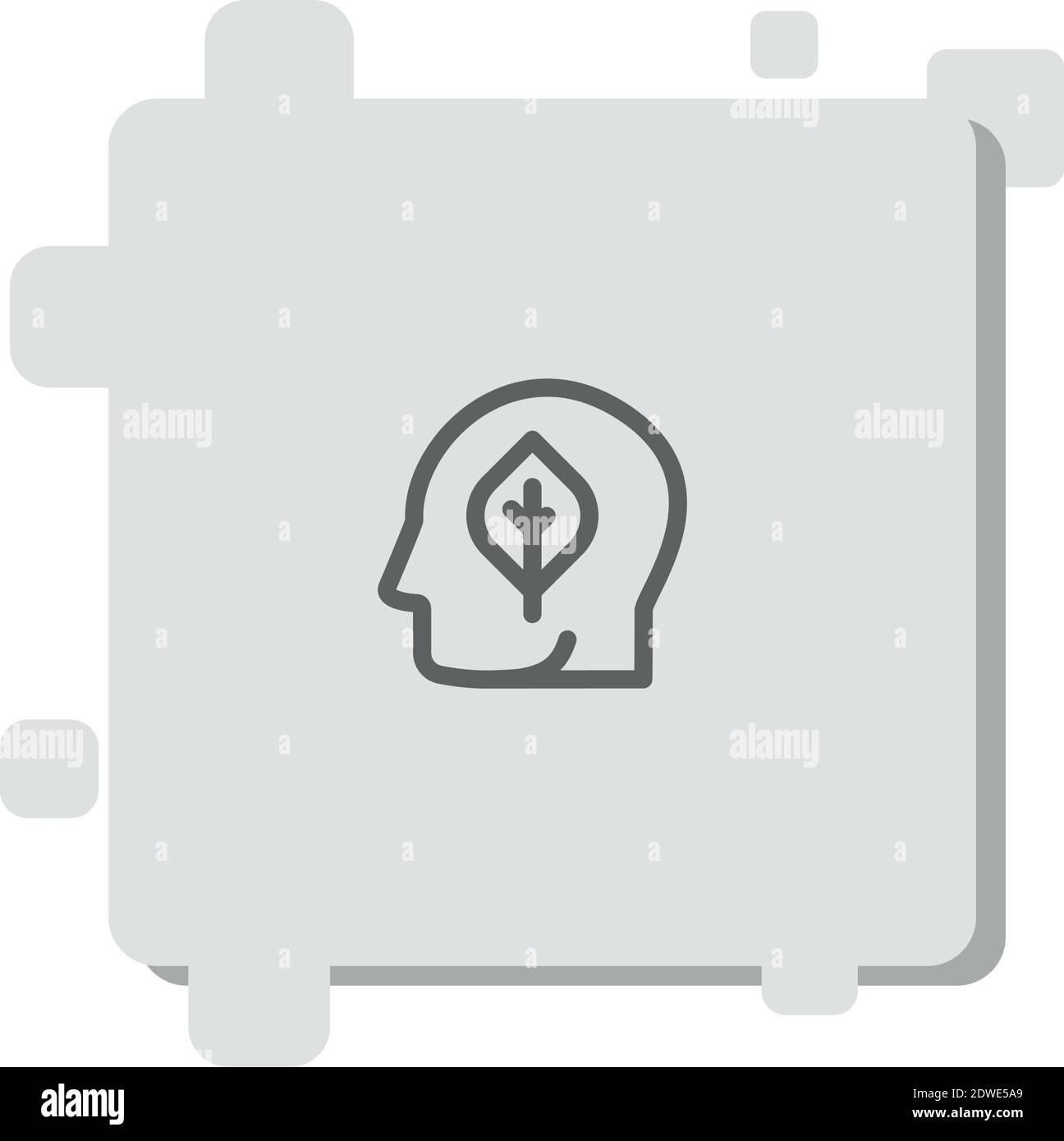 conscious vector icon modern simple vector illustration Stock Vector ...