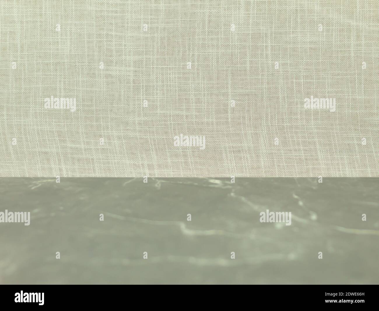 Background and blank marble slab and fabric side view. Background with ...